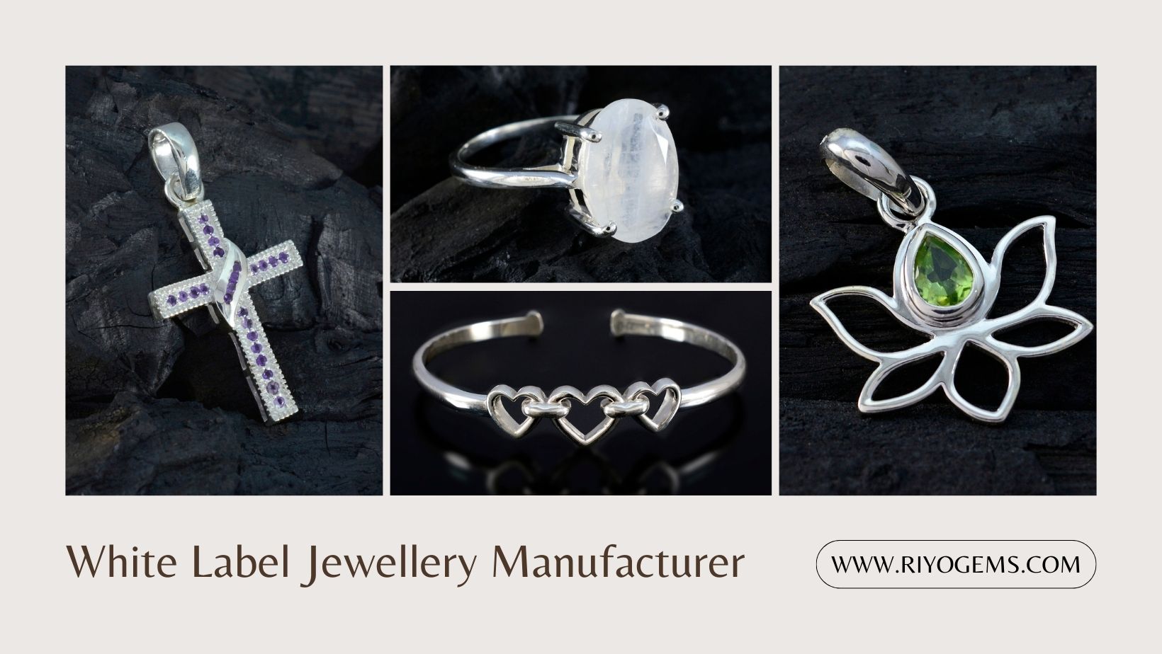 Leading White Label Jewelry Manufacturer India | Riyo Gems