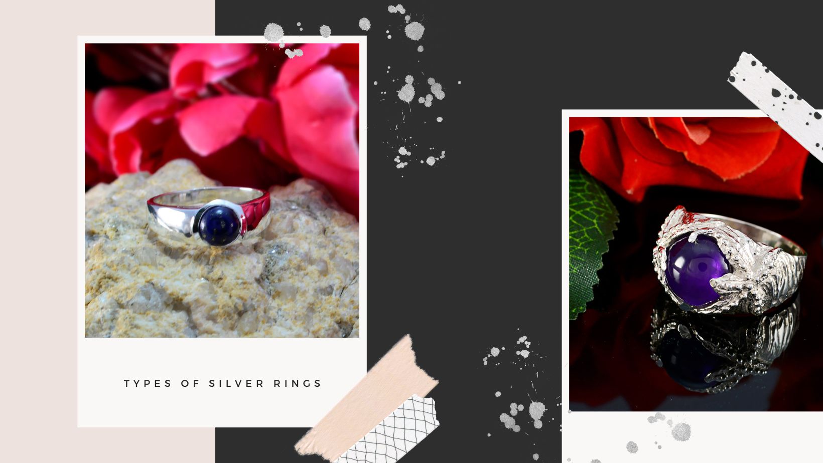 Types Of Silver Rings – Riyo Gems