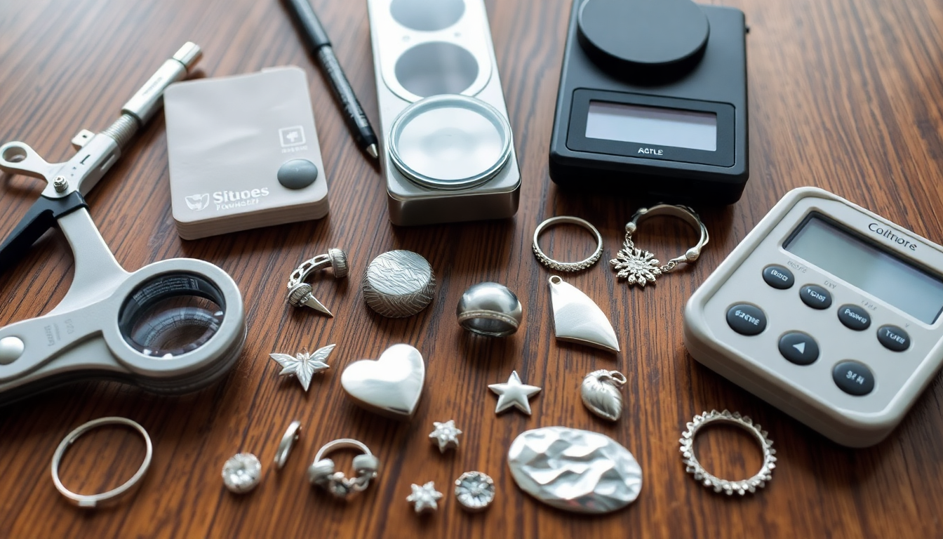 how to detect real silver