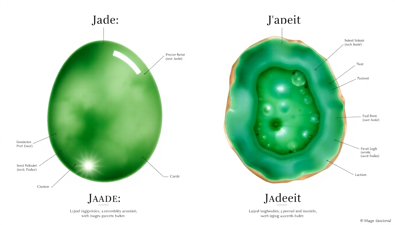difference between jade and jadeite